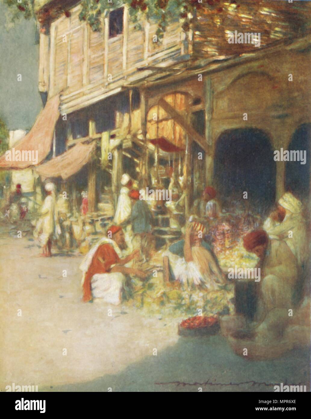 A Rag Shop 1905 Artist Mortimer Luddington Menpes Stock Photo Alamy a-rag-shop-1905-artist-mortimer-luddington-menpes-stock-photo-alamy
