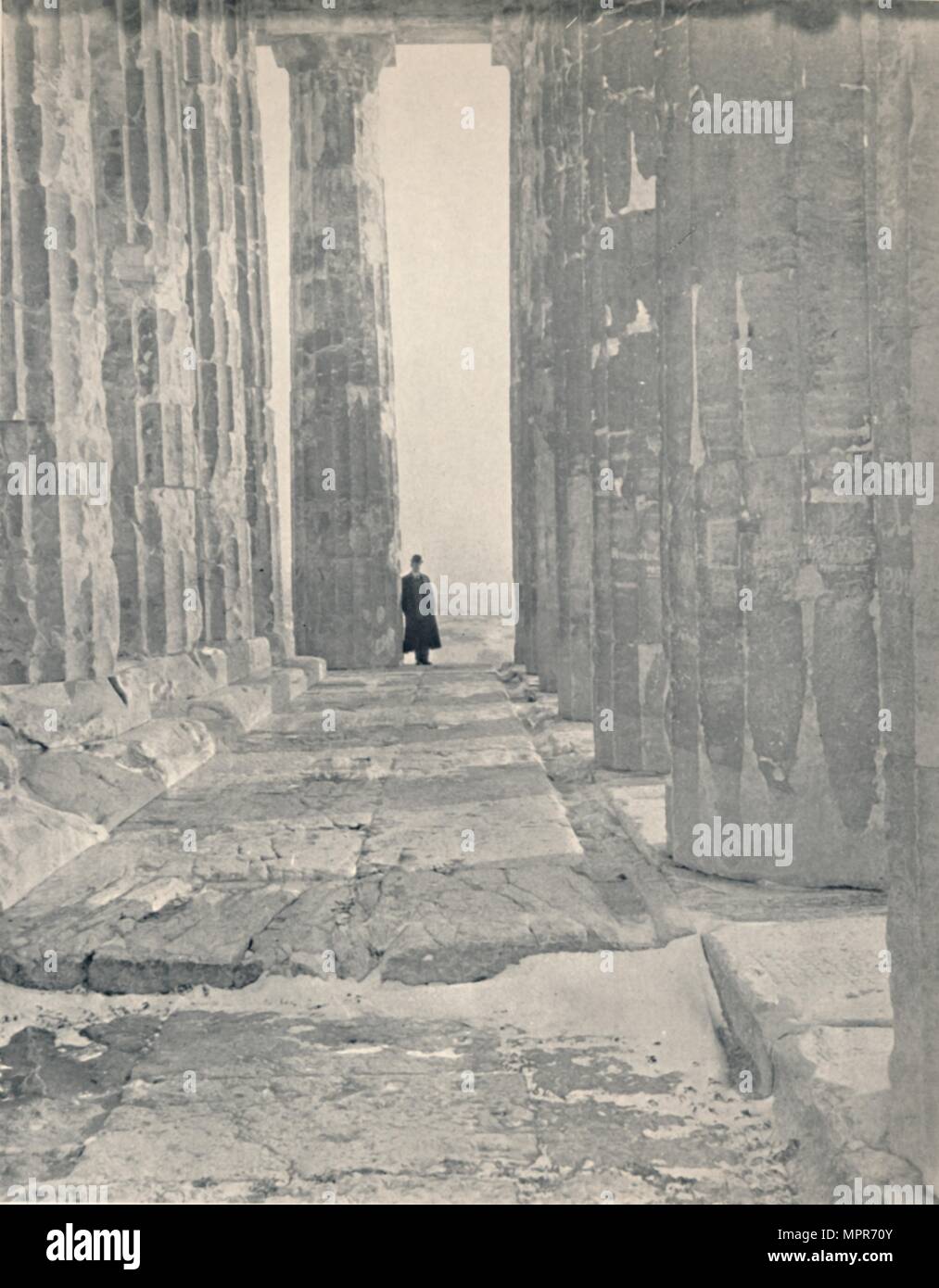Western portico of the parthenon hi-res stock photography and images ...
