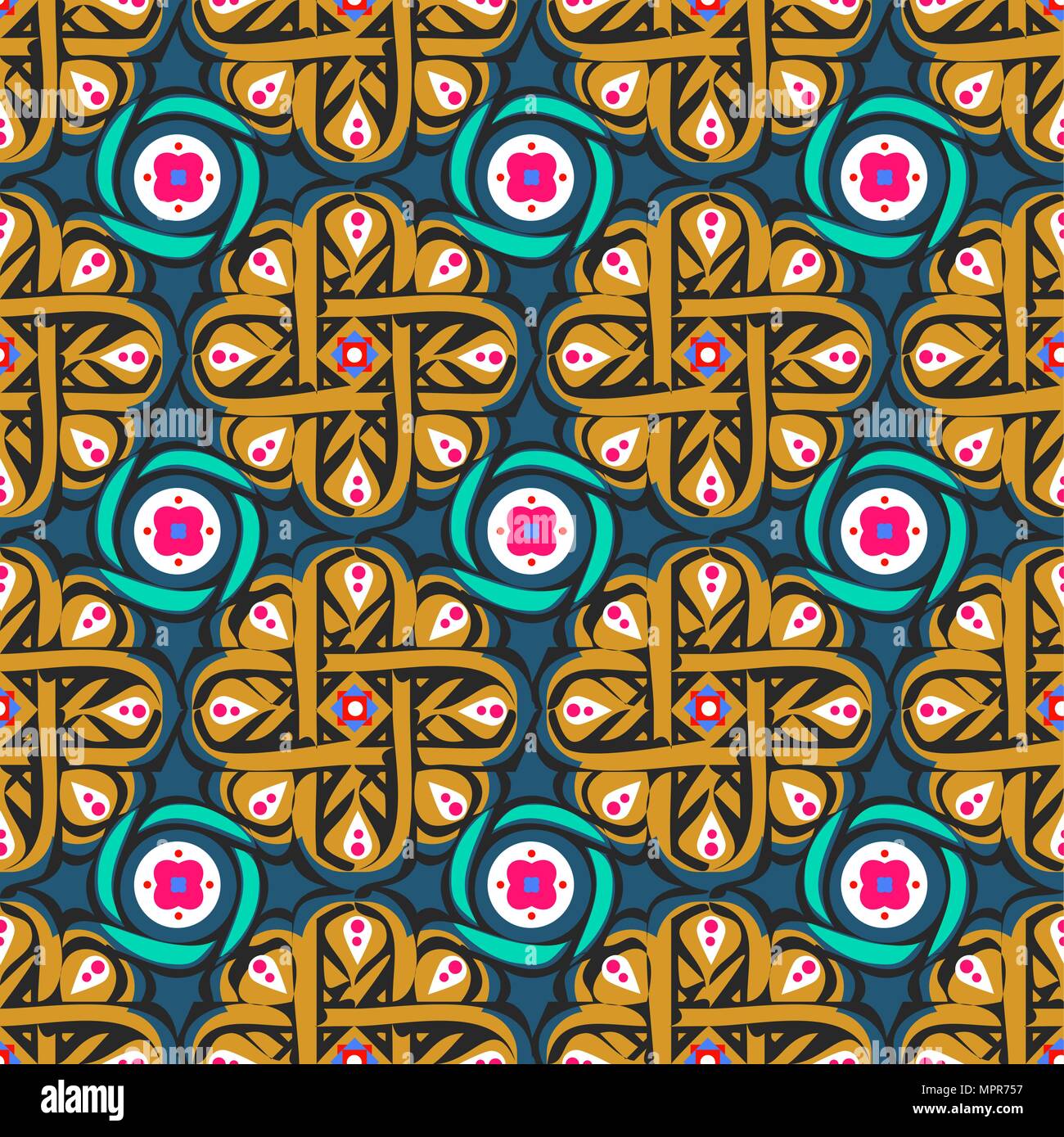 Morocco arabesque pattern tile Stock Vector Image & Art - Alamy