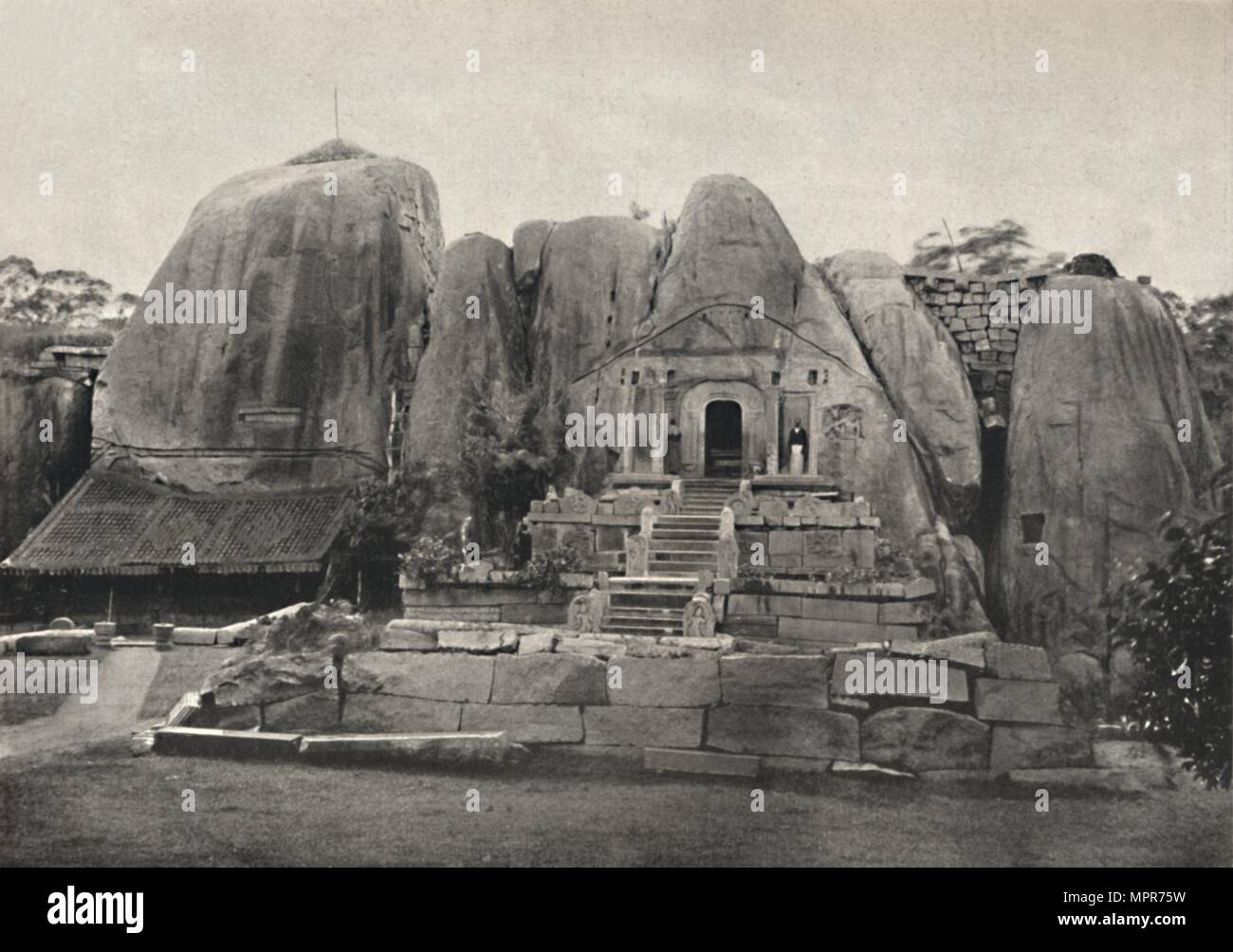 'Das Issurumuniya - Felse - Vihara (erbaut von Konig Devanampiya Tissa ...