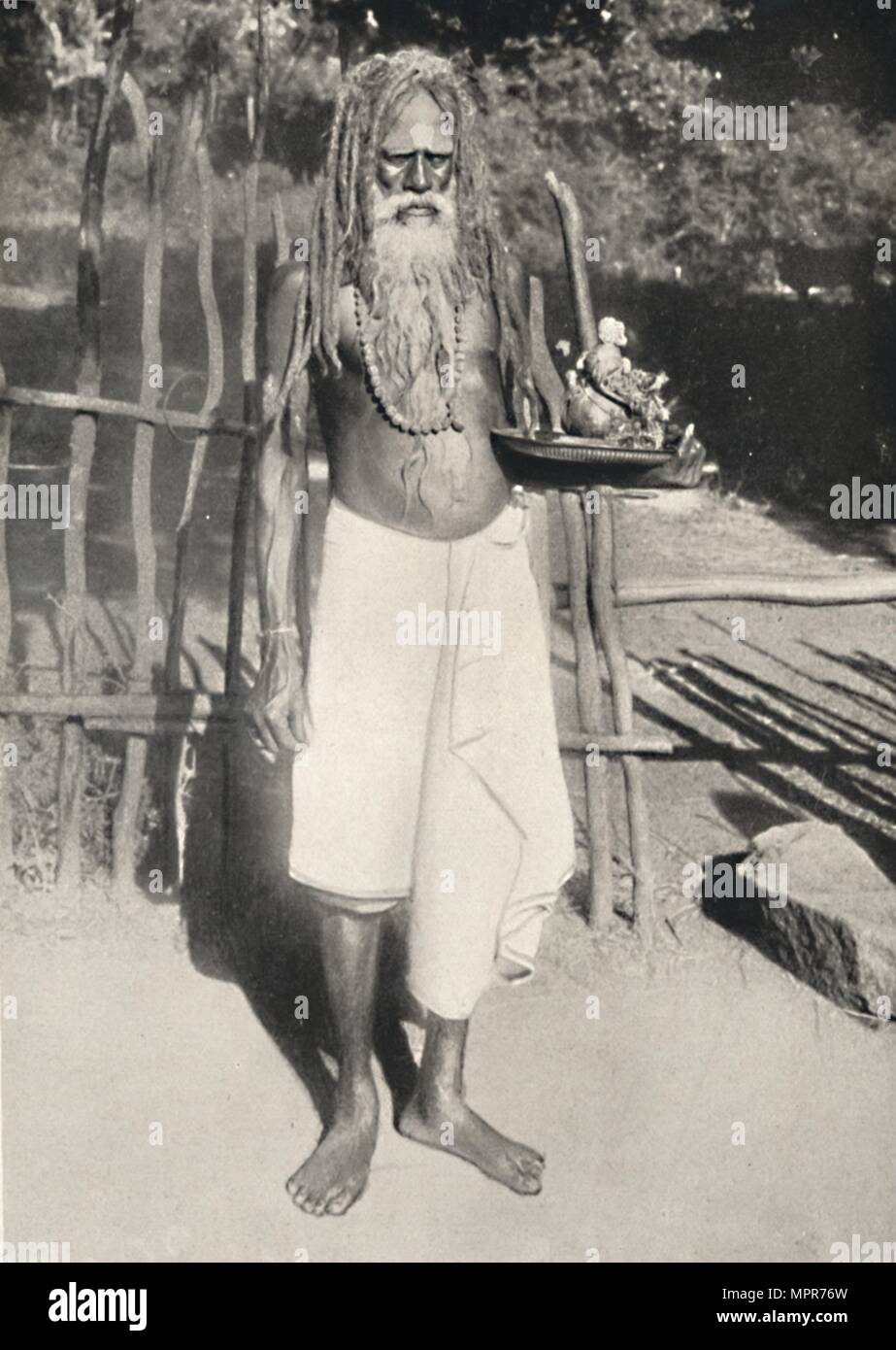 'Hindu-Busser (Asket)', 1926. Artist: Unknown Stock Photo - Alamy