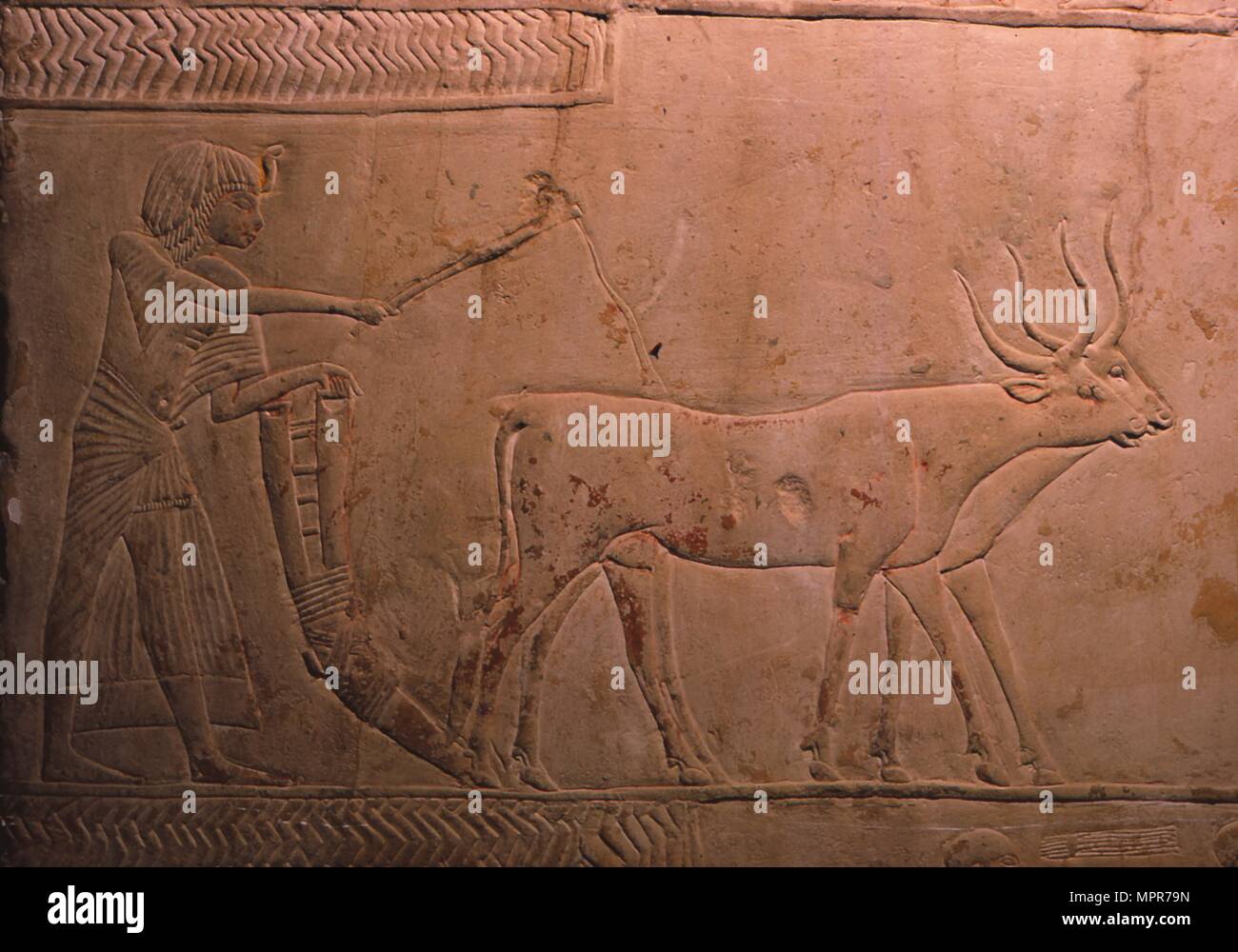Ancient egyptian ploughing hi-res stock photography and images - Alamy