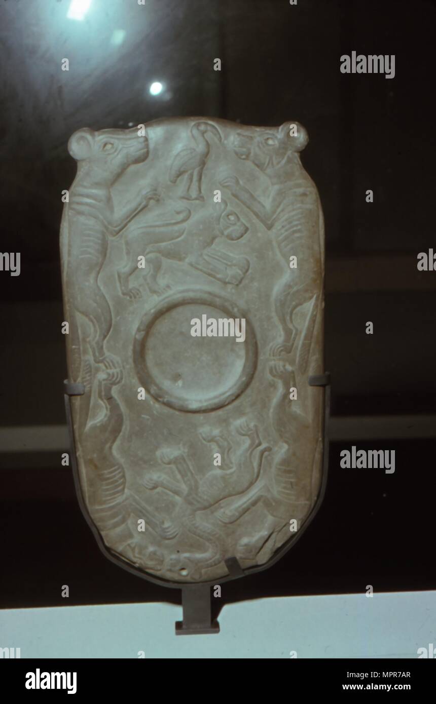 Four Dogs Palette, Ancient Egyptian, late 4th millennium BC Artist ...