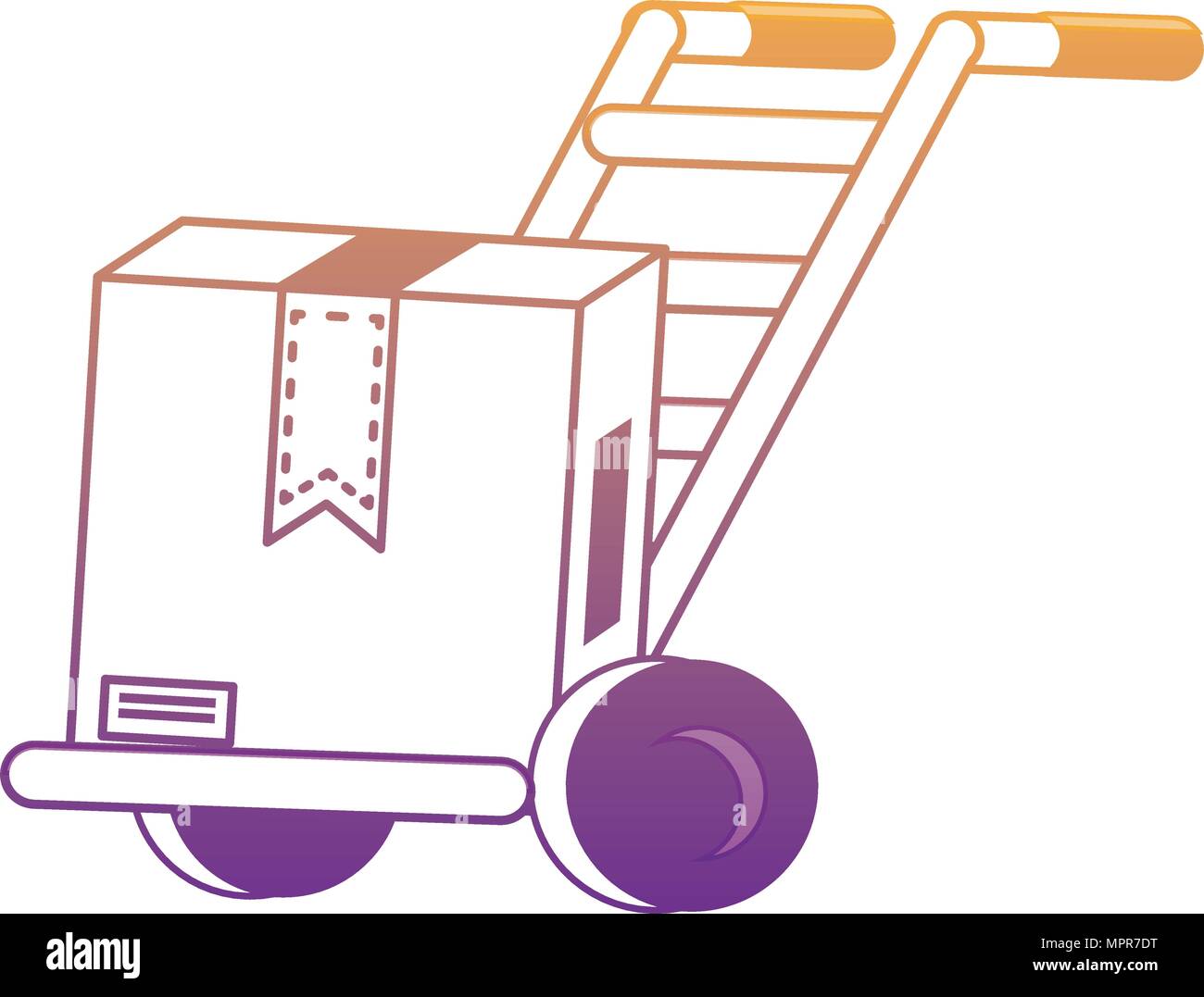 Scotch cart Stock Vector Images - Alamy