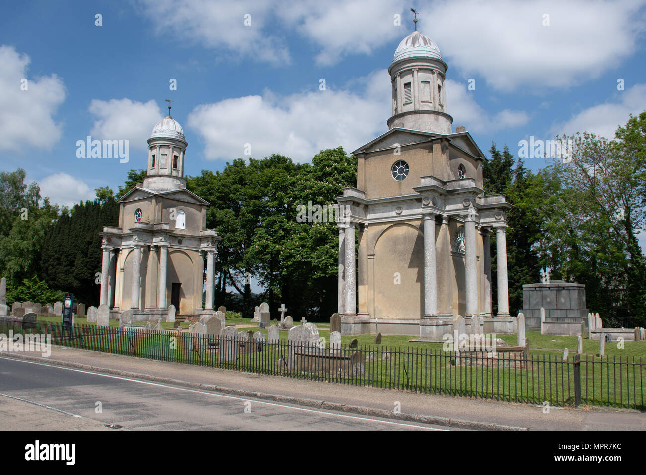 Twin Towers Mistley Essex UK Stock Photo - Alamy