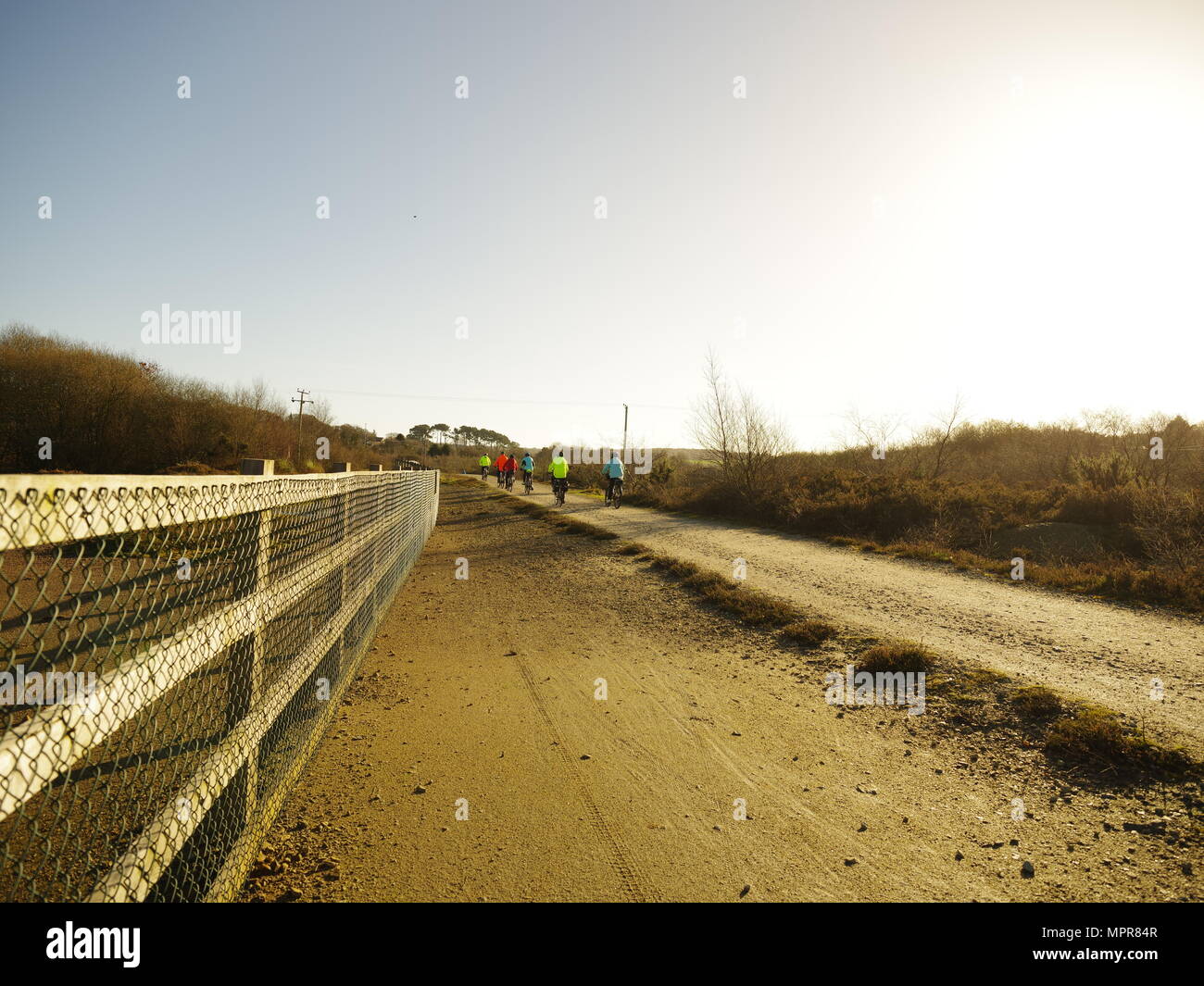 Rural cycle pathway hi-res stock photography and images - Alamy