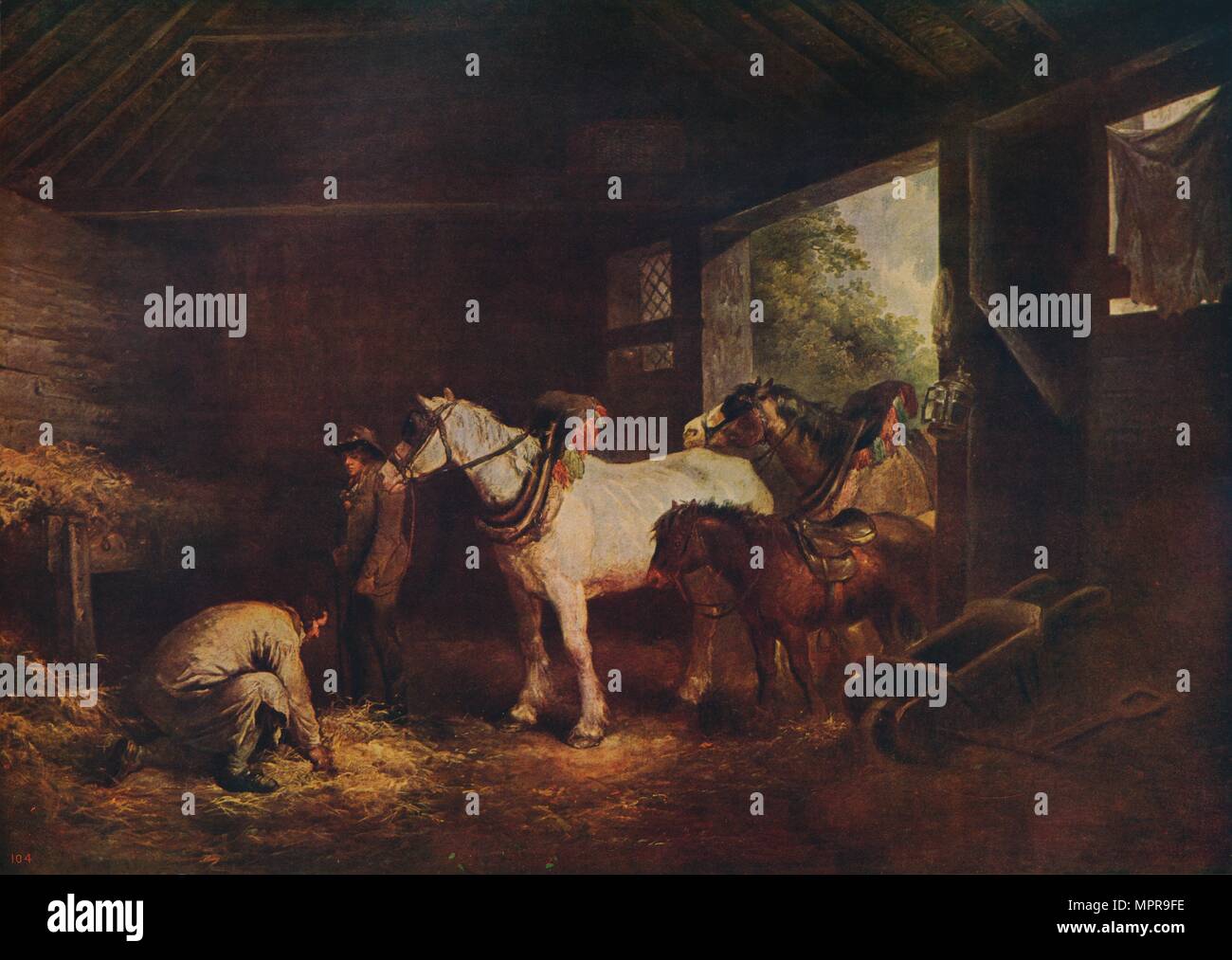 The inside of a stable hi-res stock photography and images - Alamy