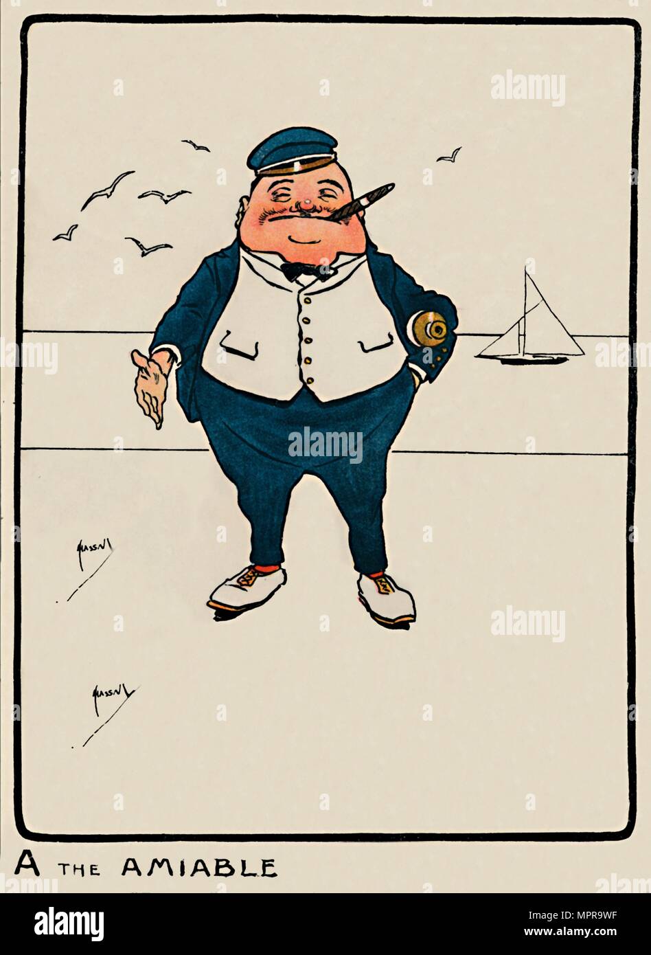 John hassall artist hi-res stock photography and images - Alamy
