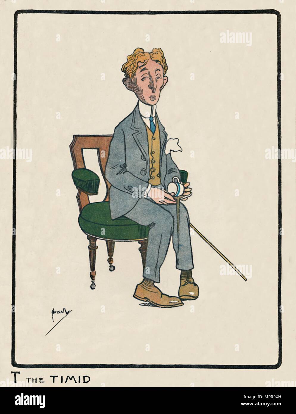 1900s man quirky hi-res stock photography and images - Alamy