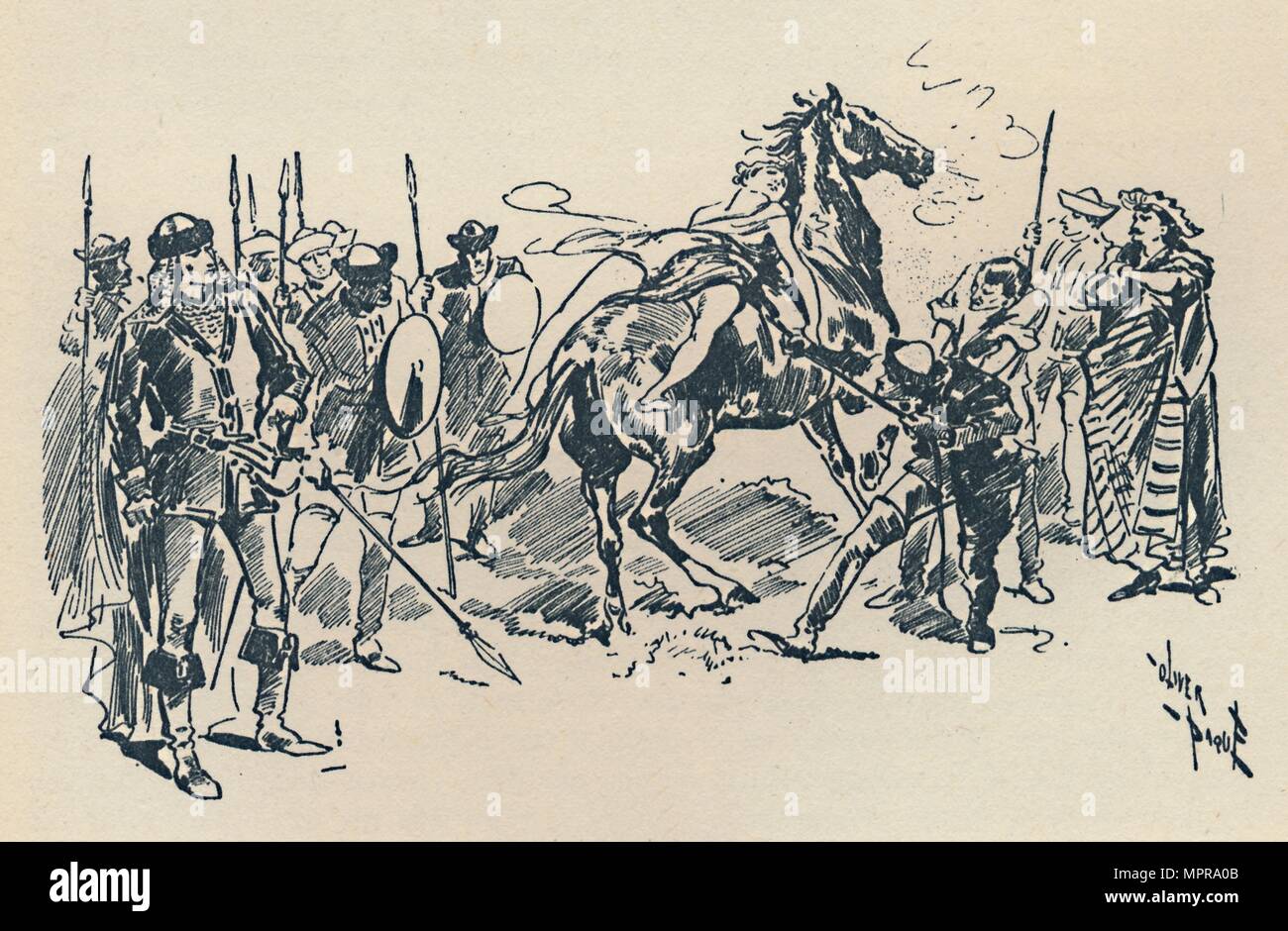 'Mazeppa', 1942. Artist: Unknown Stock Photo - Alamy