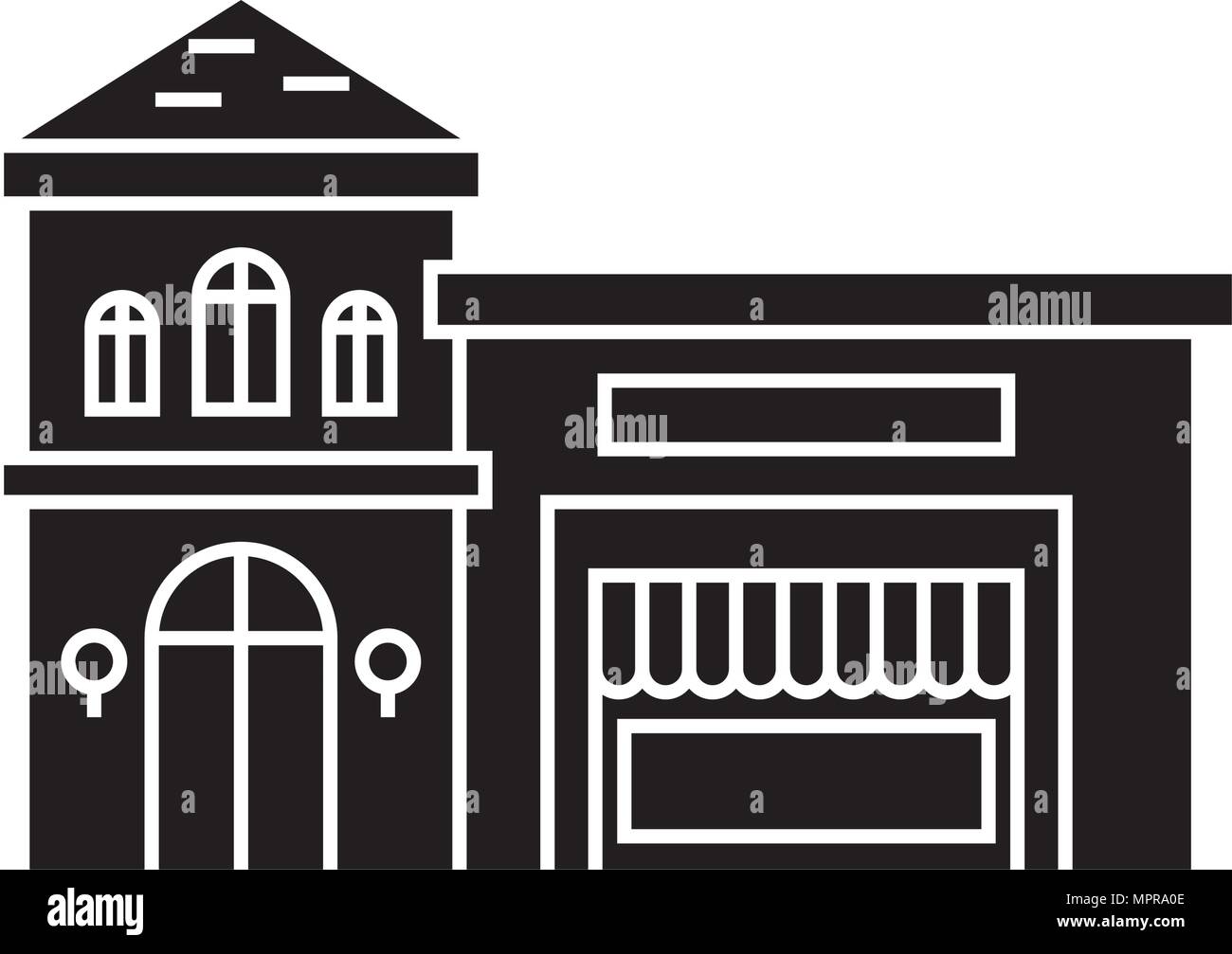 Cafe Building Icon