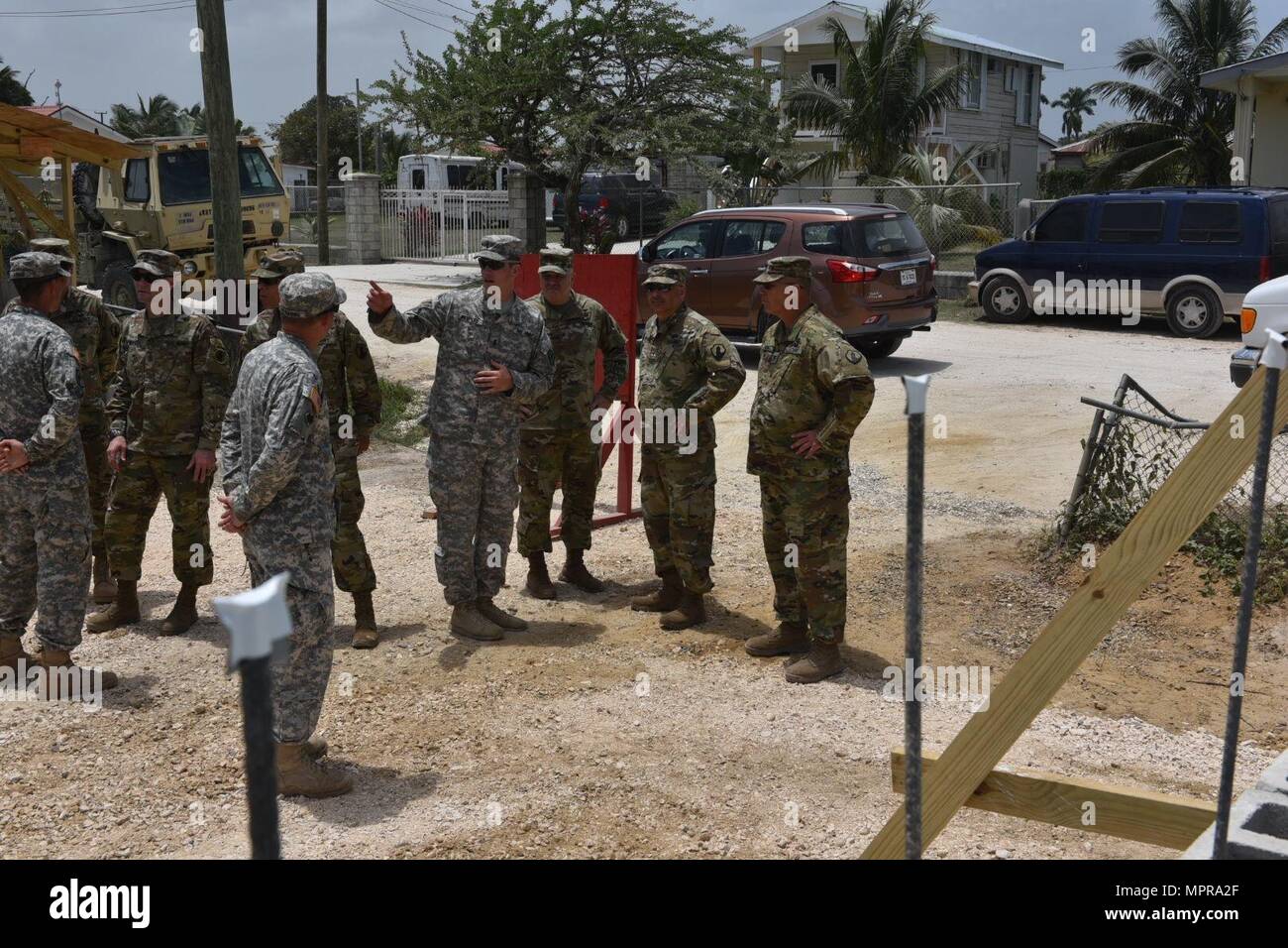 1st Lt. Matthew Peoples, attached to the 672nd Engineer Company from ...