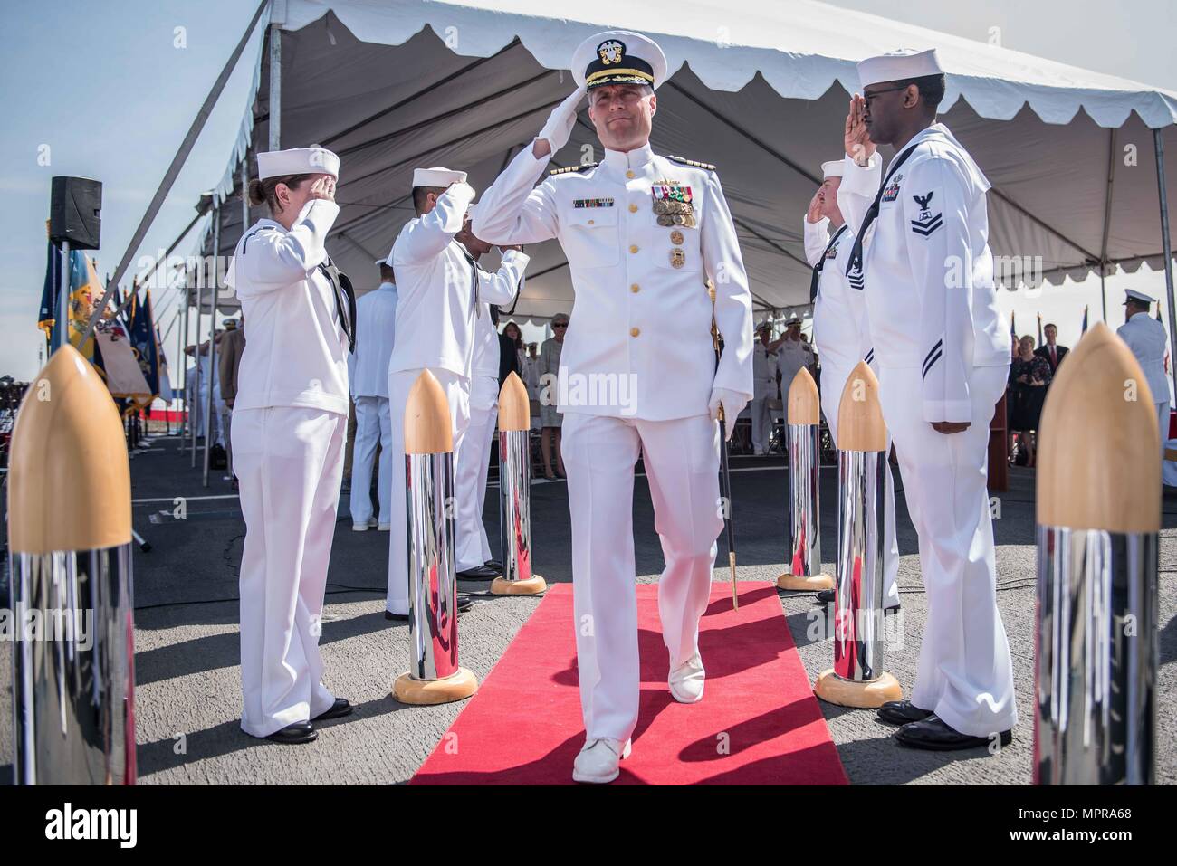 170406-N-MJ135-264 SAN DIEGO (April 6, 2017) Capt. William R. Daly ...