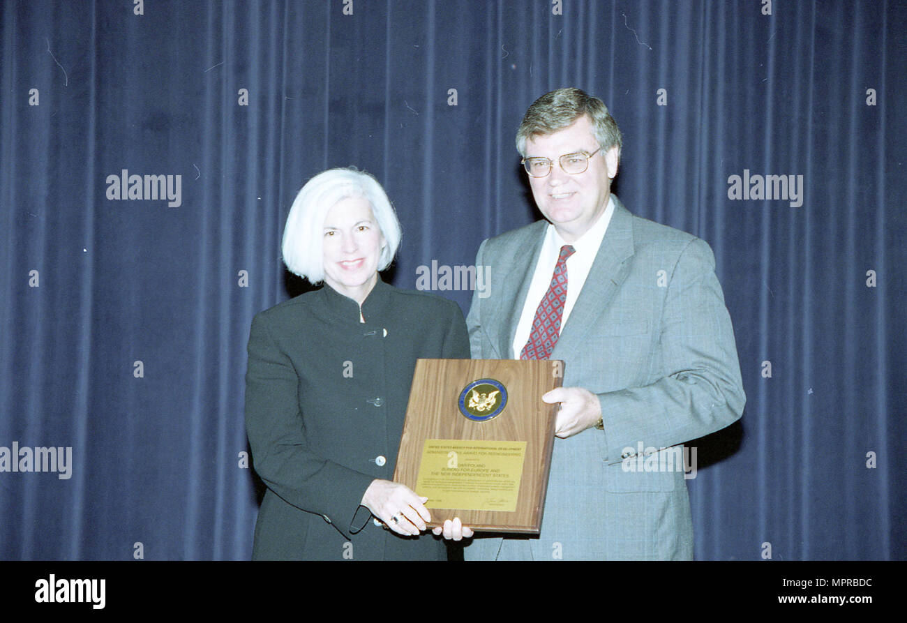 woman accepting award Stock Photo - Alamy