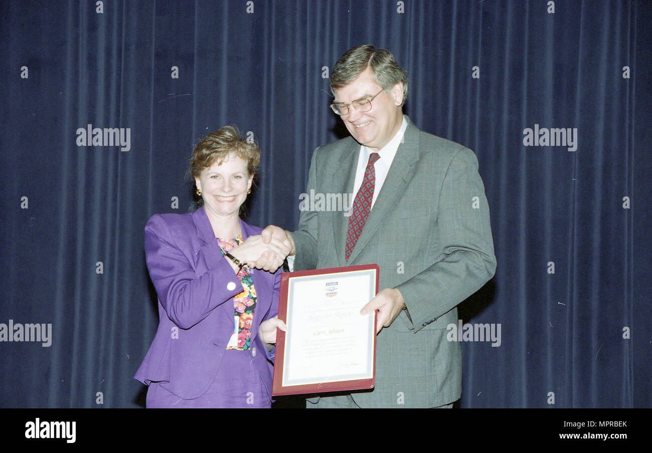Woman accepting award hi-res stock photography and images - Alamy