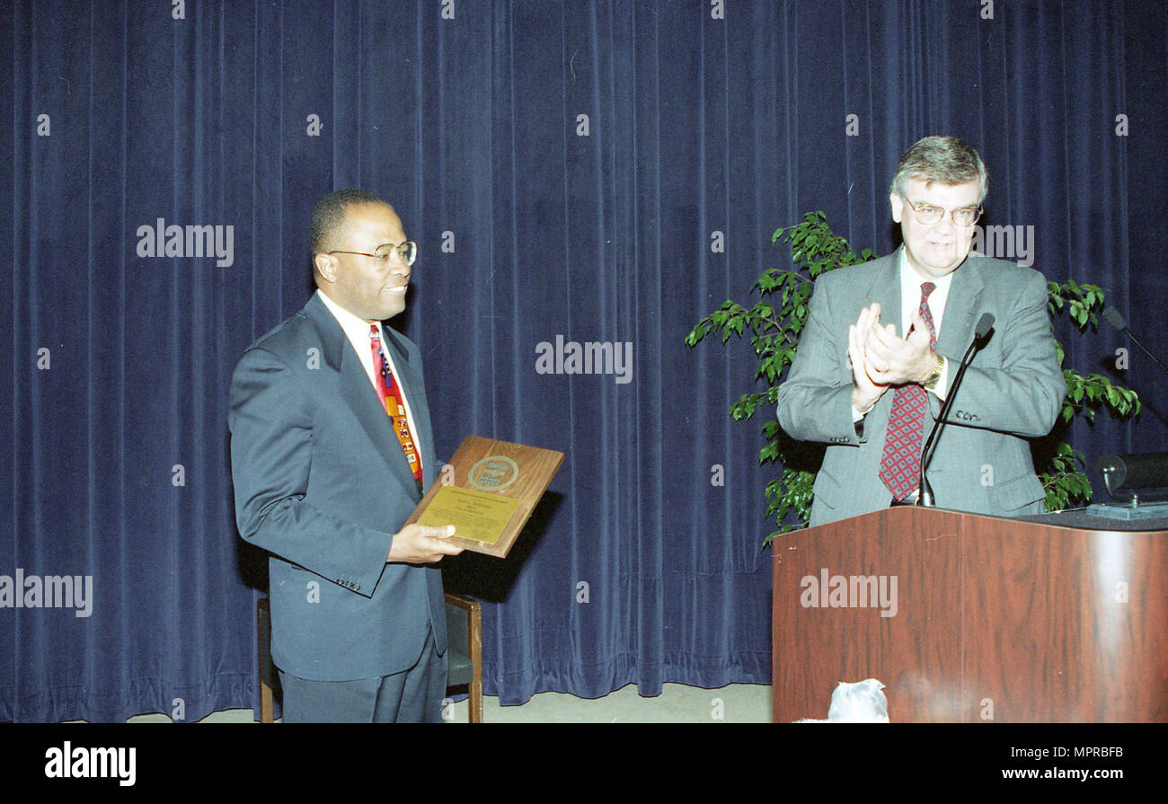 man accepting award Stock Photo - Alamy