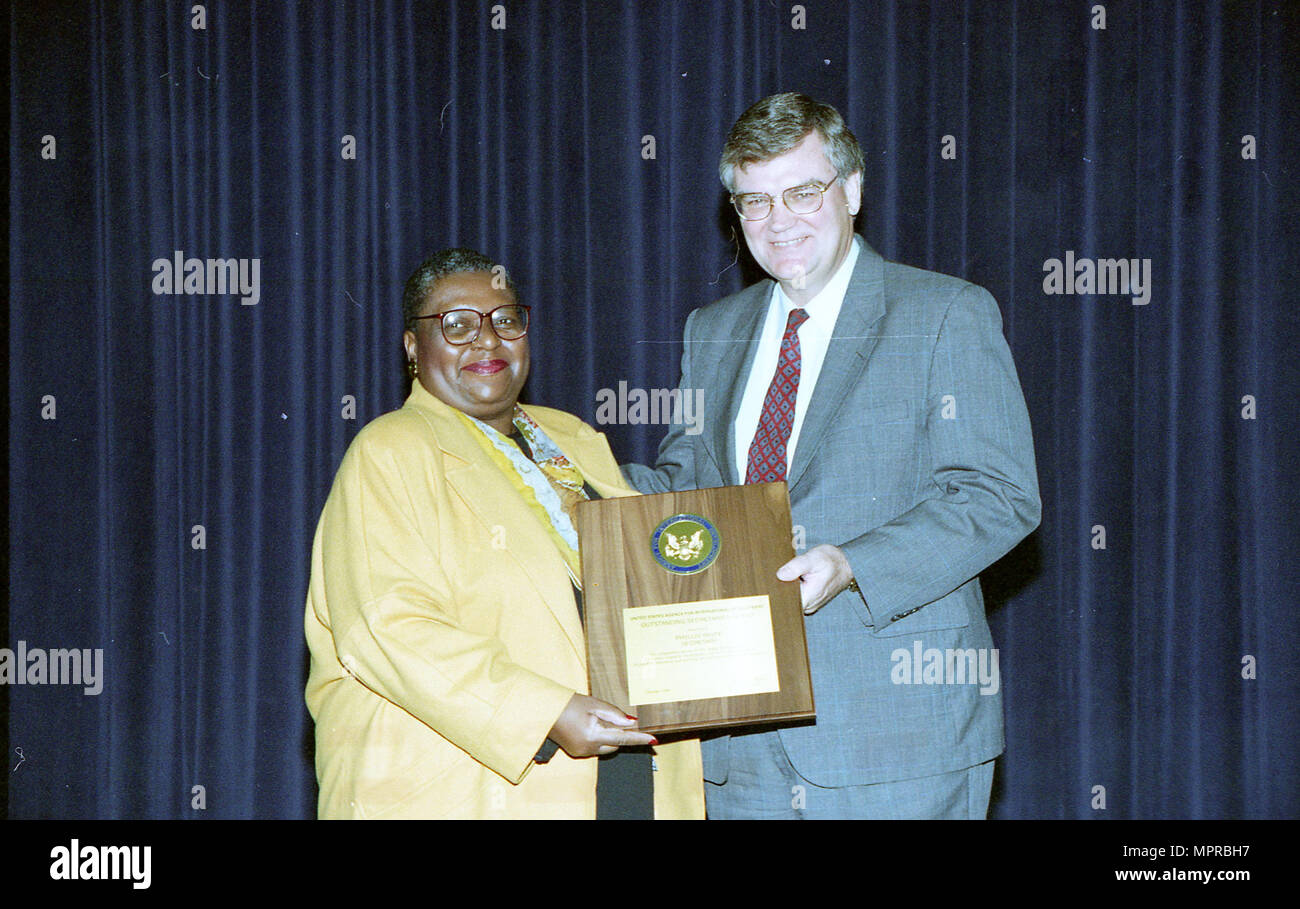 woman accepting award Stock Photo - Alamy