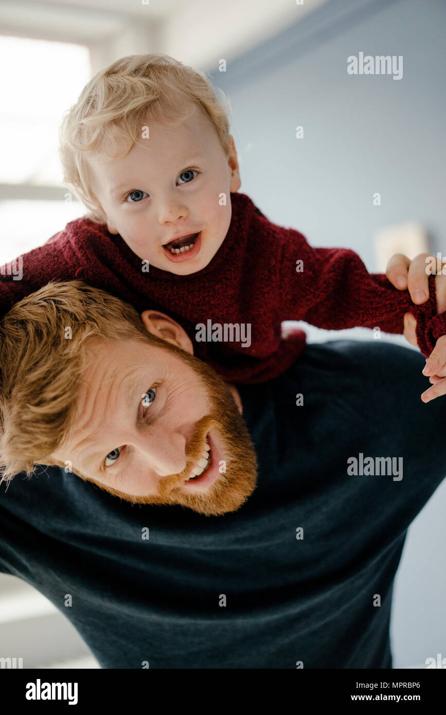 Child wearing his father's clothes hi-res stock photography and images ...