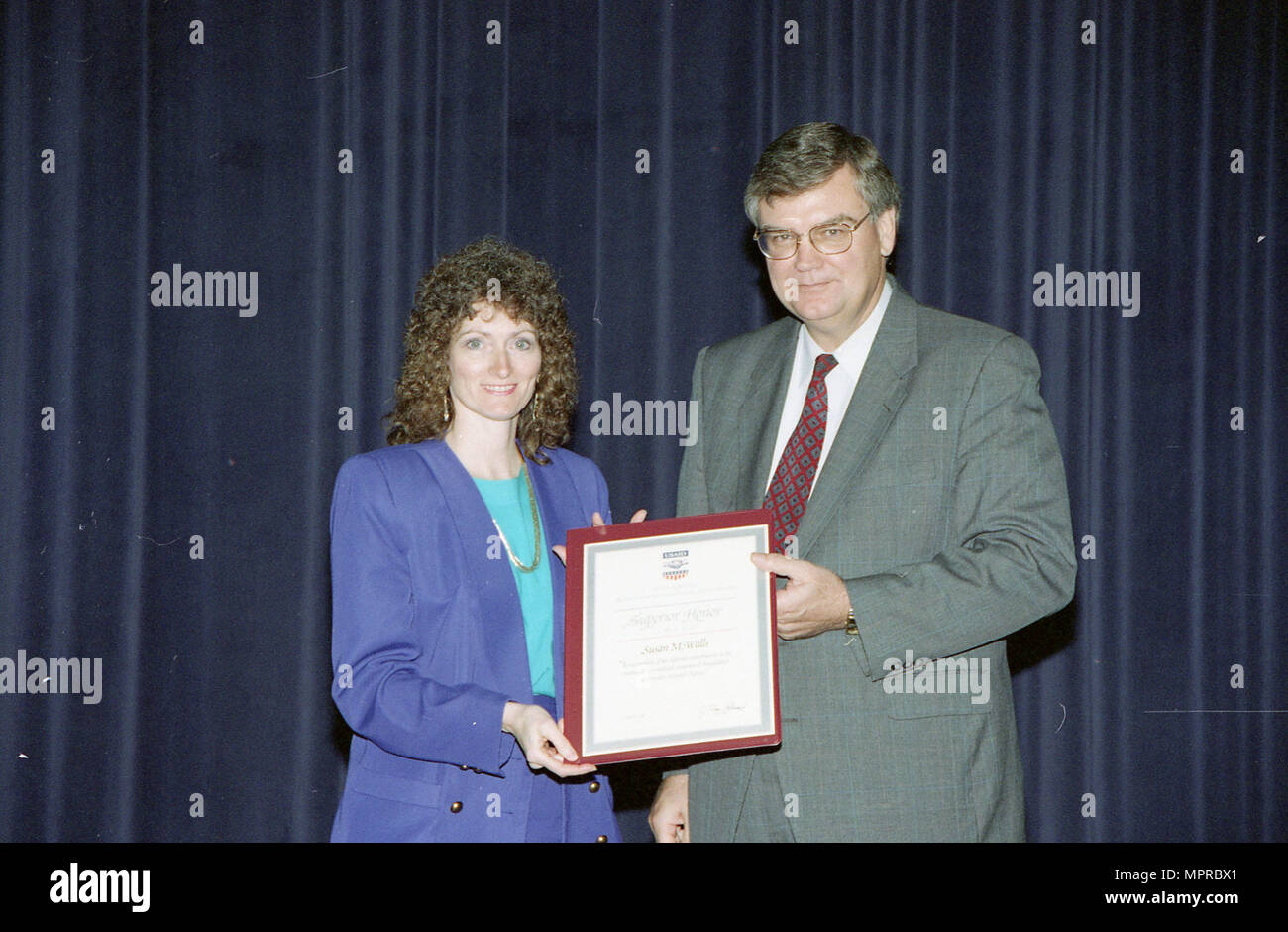Woman accepting award hi-res stock photography and images - Alamy