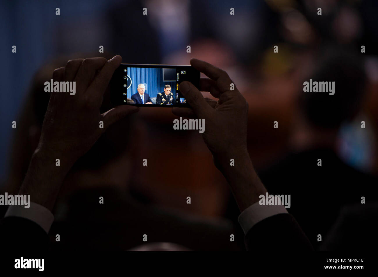 Secretary of Defense Jim Mattis and U.S. Army Gen. Joseph Votel, the ...