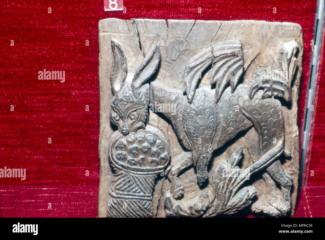 Coptic Woodcarving of Donkey, 6th century. Artist: Unknown Stock Photo ...