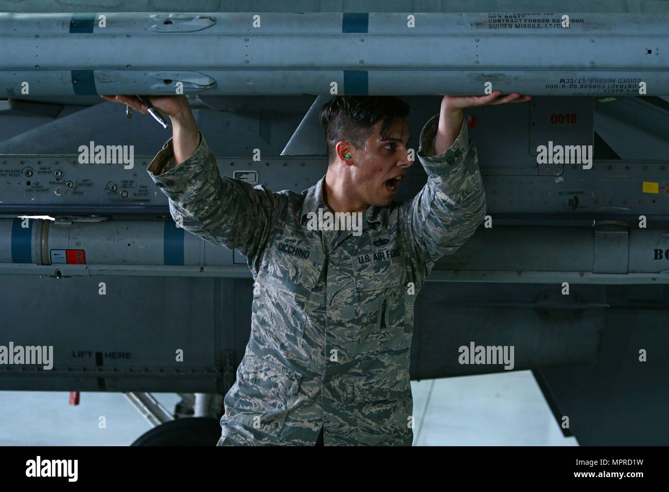 Mj 1 weapons loader hi-res stock photography and images - Alamy