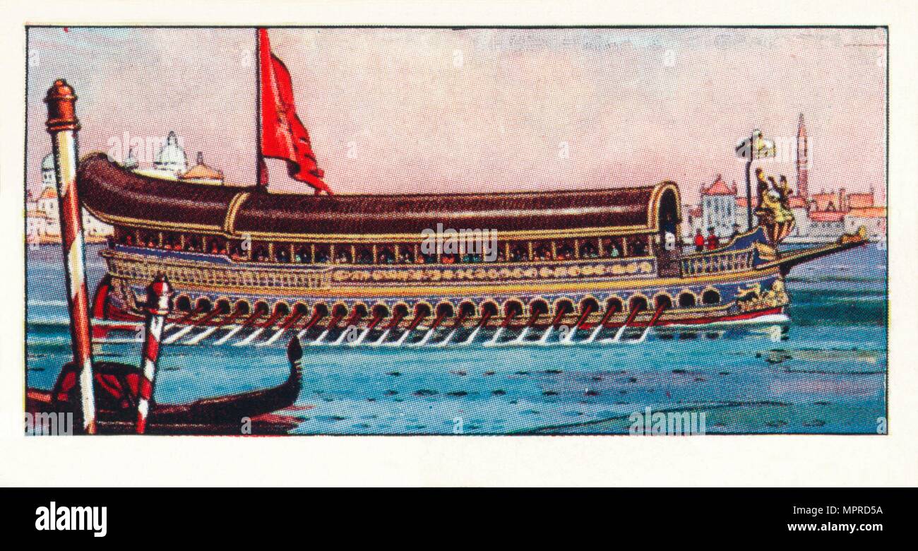 'The Bucentaur', 1937. Artist: Unknown Stock Photo - Alamy