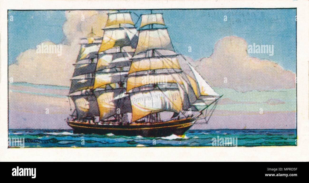 'Clipper Ship Cutty Sark, 1937. Artist: Unknown Stock Photo - Alamy