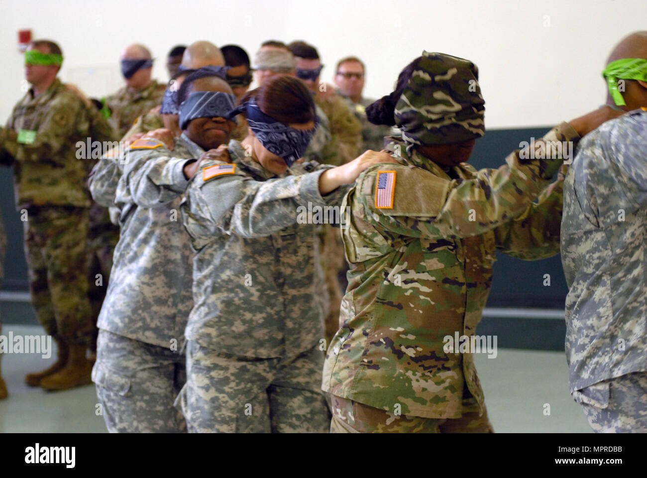 Students attending the Equal Opportunity Leadership Course, held at ...