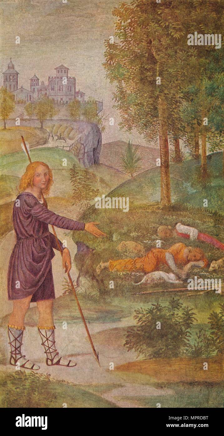 'The Illusion of Cephalus', 1520-1522. Artist: Bernardino Luini Stock ...