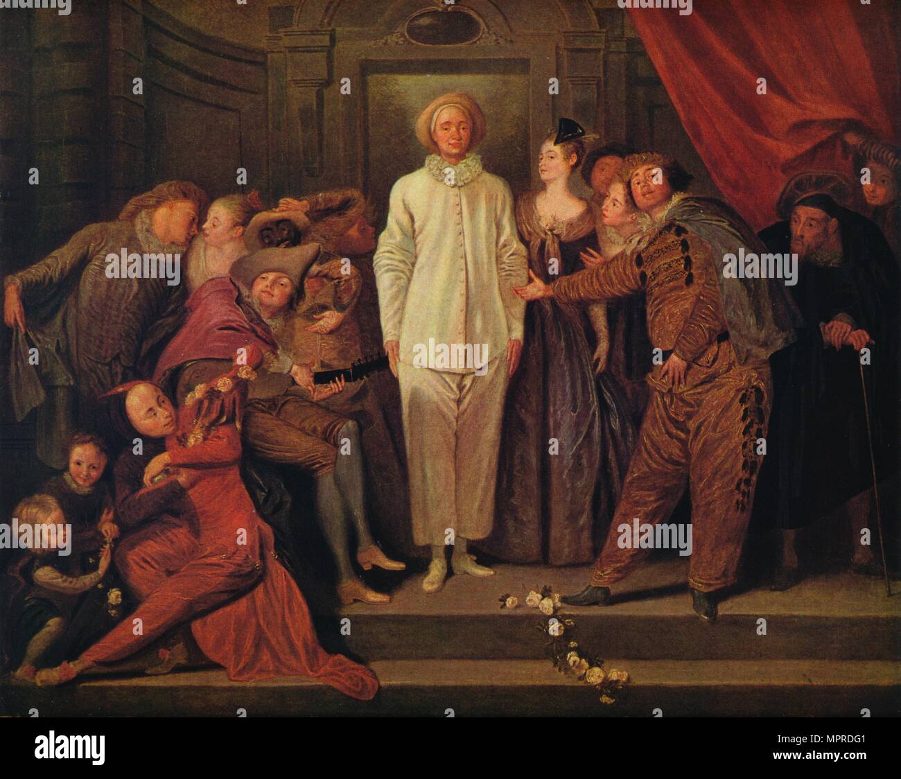 Painting watteau hi-res stock photography and images - Alamy