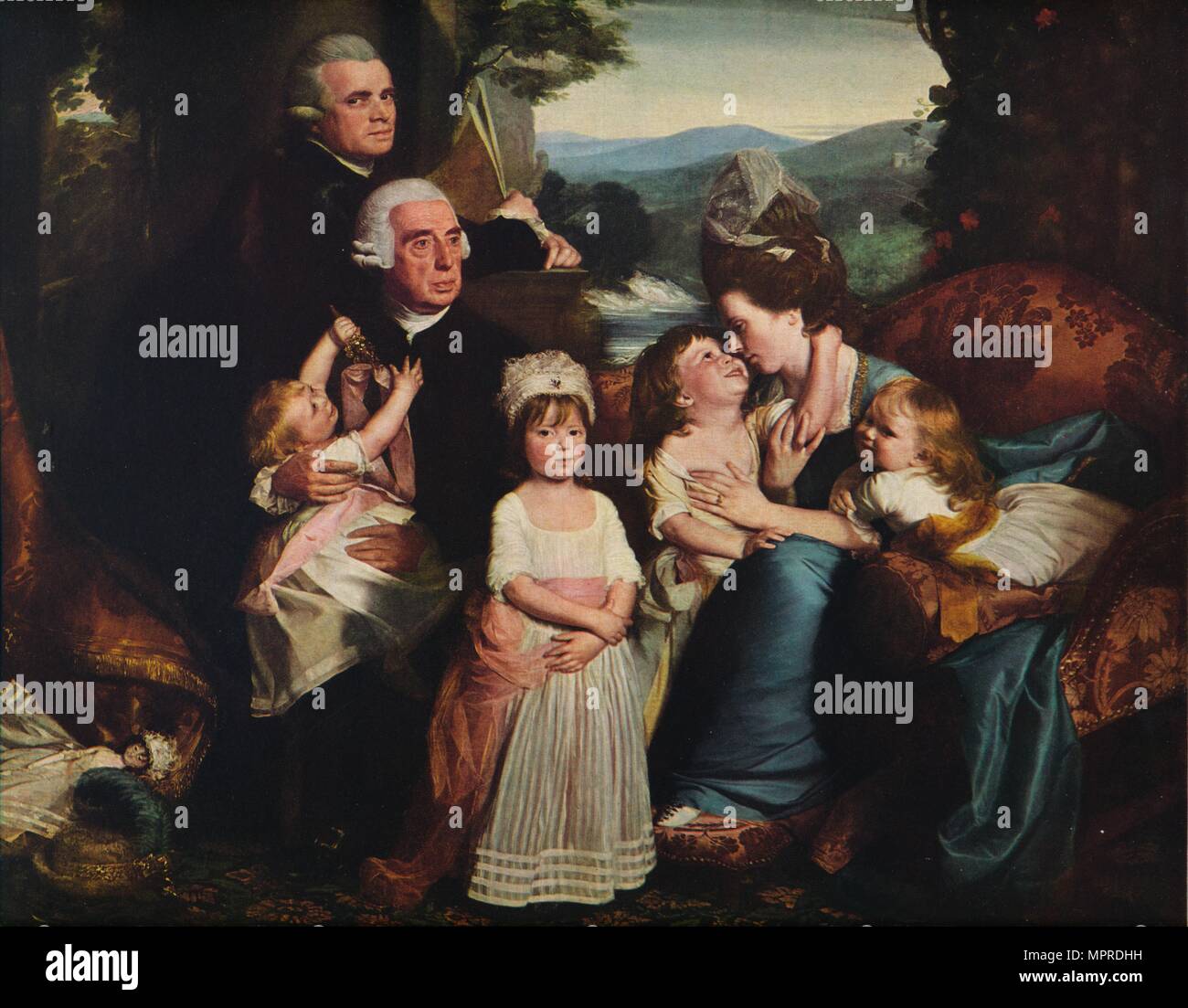 'The Copley Family', 1776-1777. Artist: John Singleton Copley Stock Photo - Alamy