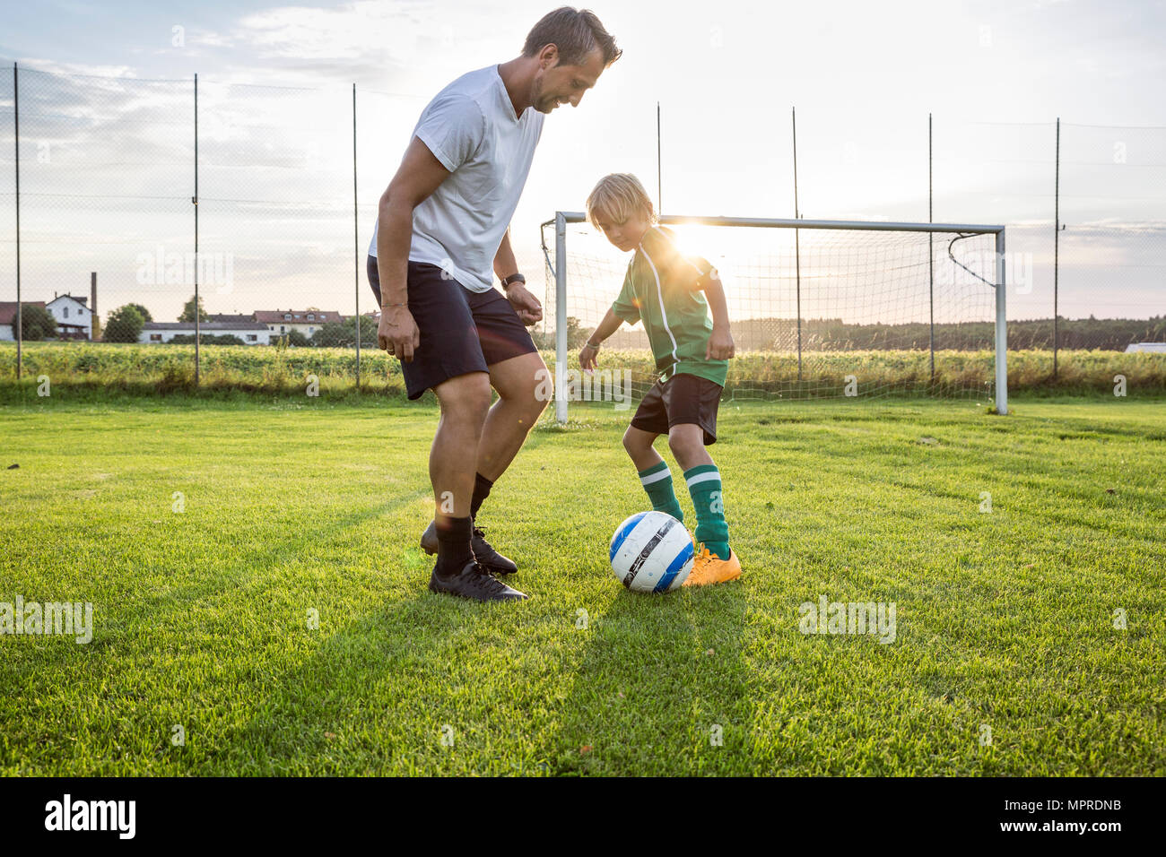 Trainer footballer hi-res stock photography and images - Alamy