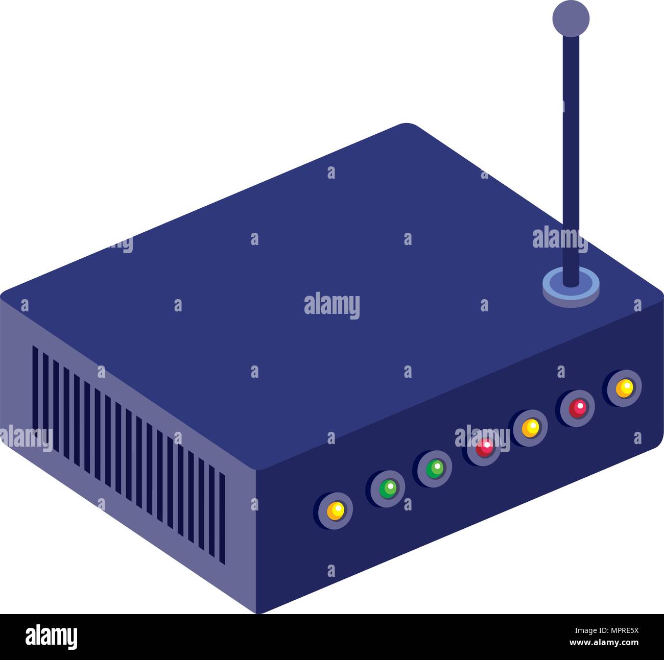 Adsl data communication device Stock Vector Images - Alamy