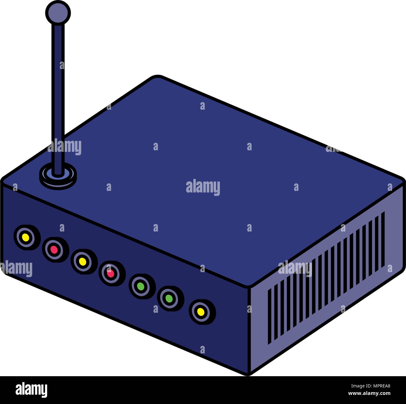 router device isometric icon Stock Vector Image & Art - Alamy