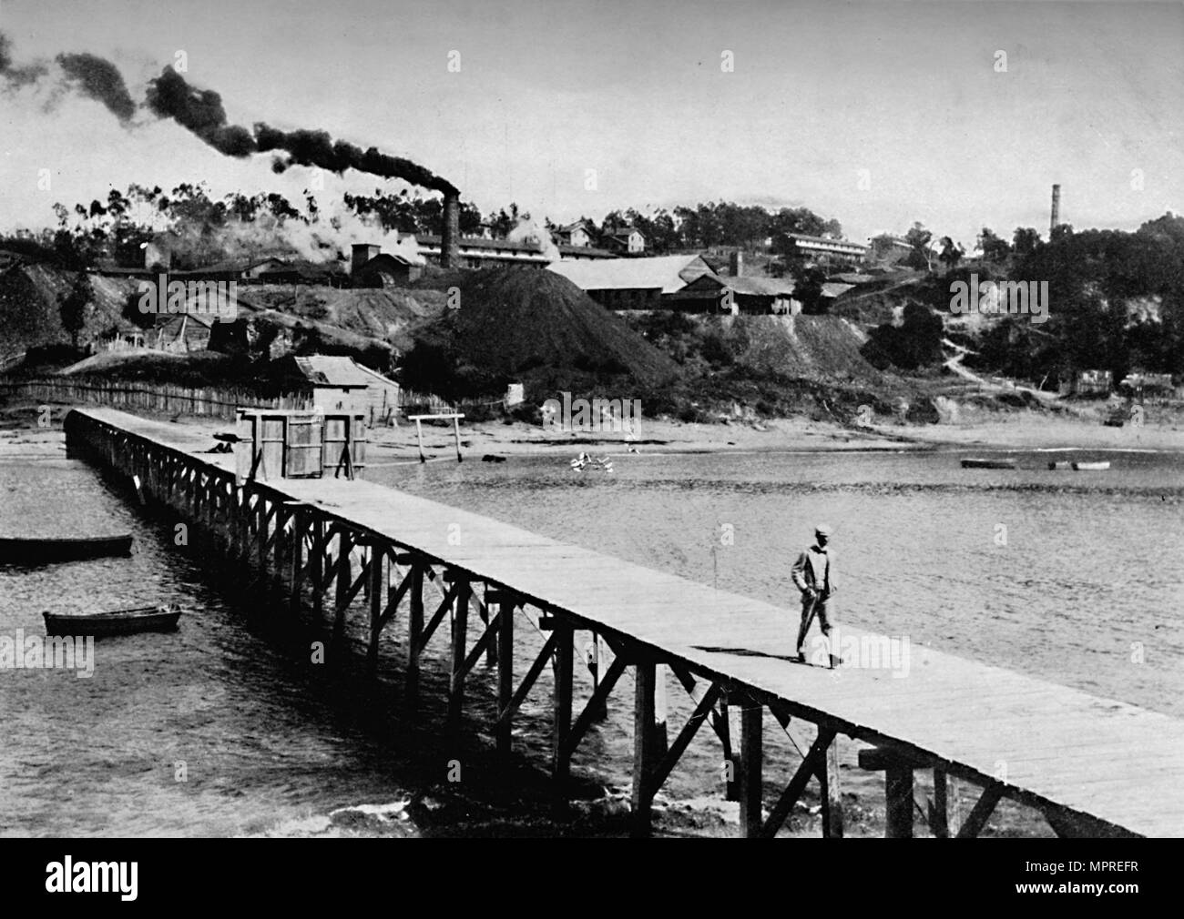 Lota chile Black and White Stock Photos & Images - Alamy