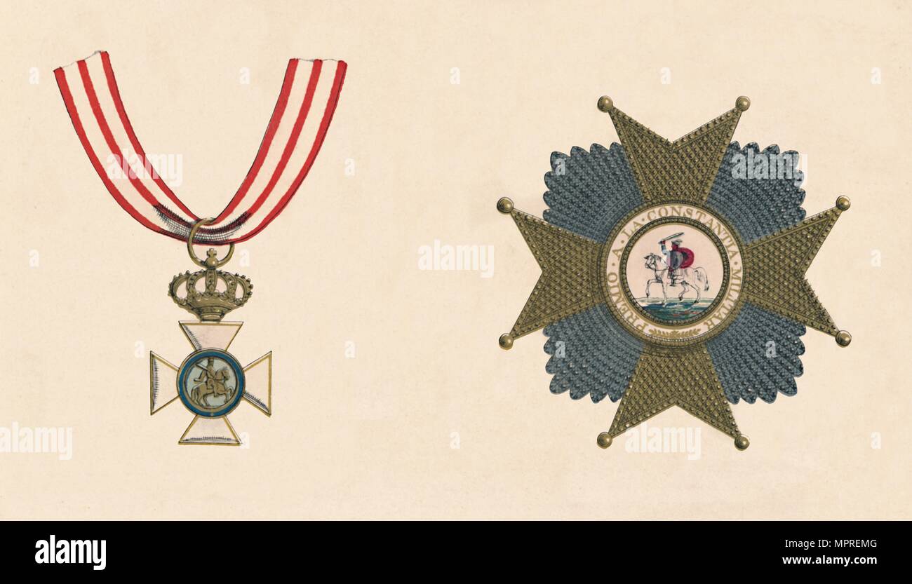 'The Spanish Order of St. Hermenegildo', c19th century. Artist: Unknown ...