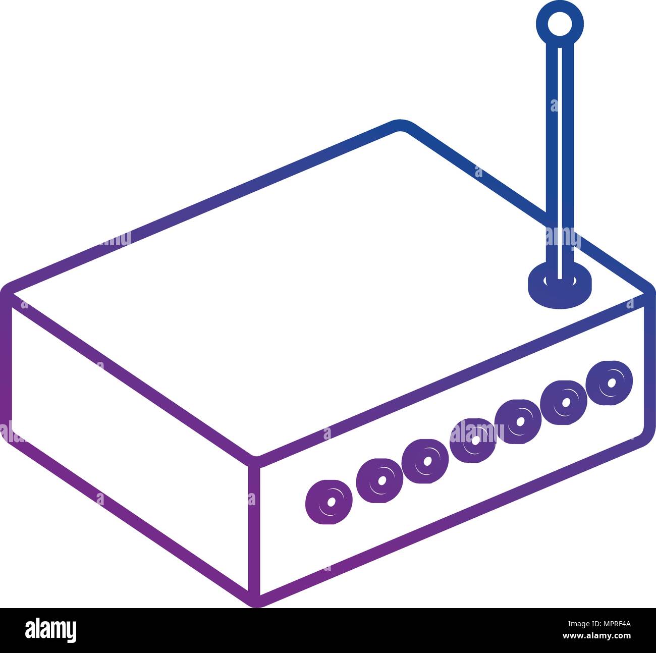 router device isometric icon Stock Vector Image & Art - Alamy
