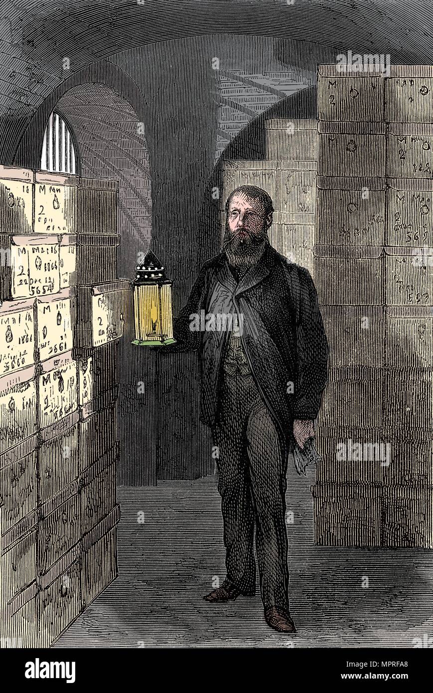 Victorian bank vault hi-res stock photography and images - Alamy