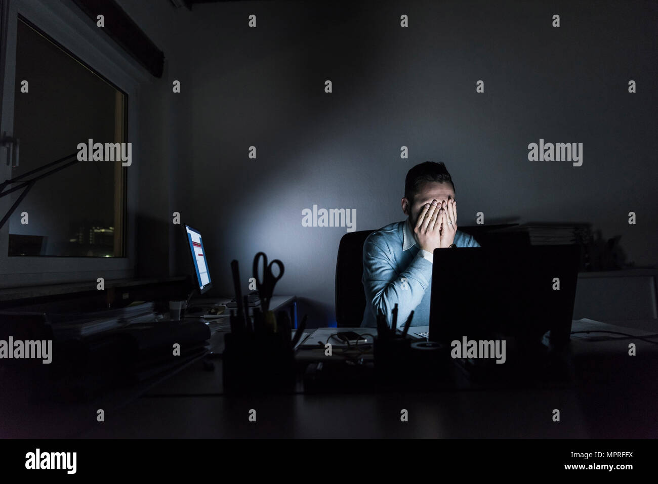 Exhausted human hi-res stock photography and images - Alamy