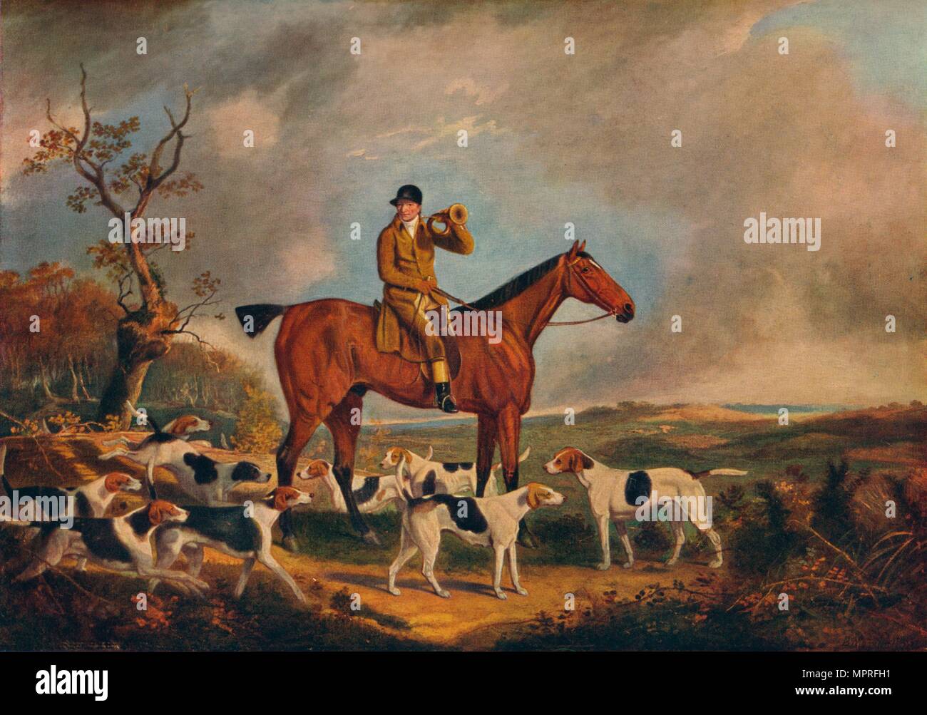 'Thomas Oldaker on Pickle with his Hounds', c19th century, (1922 ...