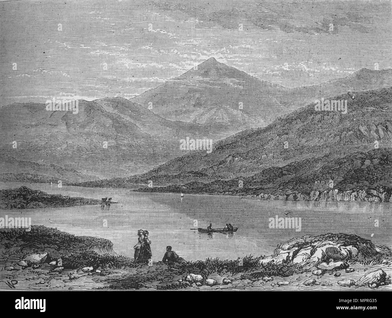 'Snowdon', c1880. Artist: Unknown Stock Photo - Alamy