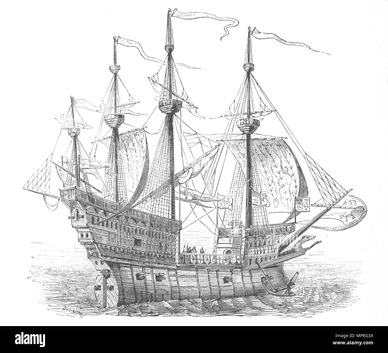 Henry tudor ship hi-res stock photography and images - Alamy