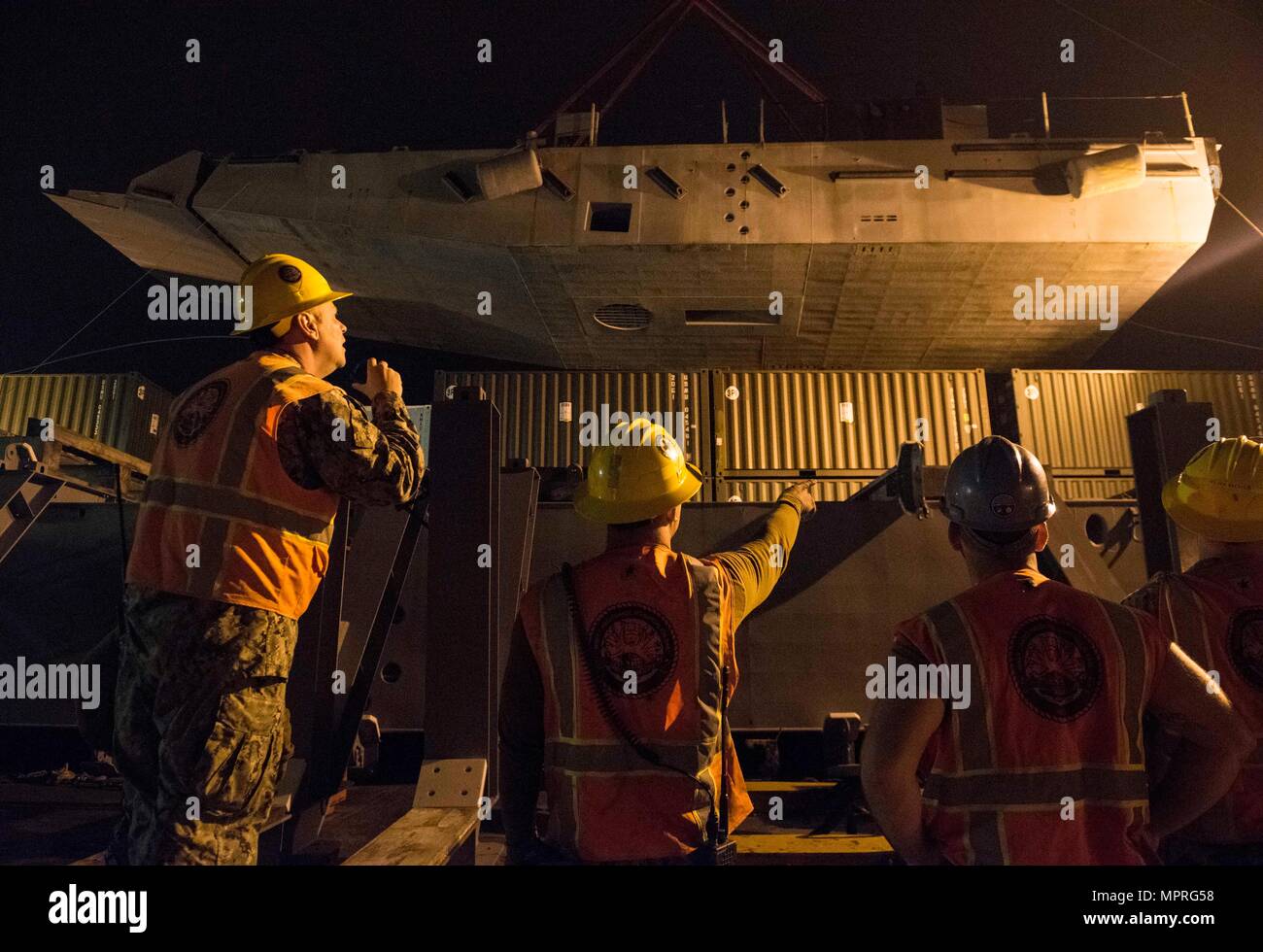 170408-N-OU129-512 POHANG, Republic of Korea (Apr. 9, 2017) Sailors ...