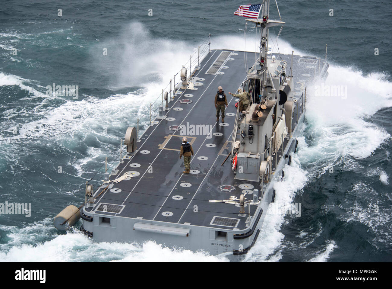 170409-N-OU129-054 POHANG, Republic of Korea (Apr. 9, 2017) Sailors ...