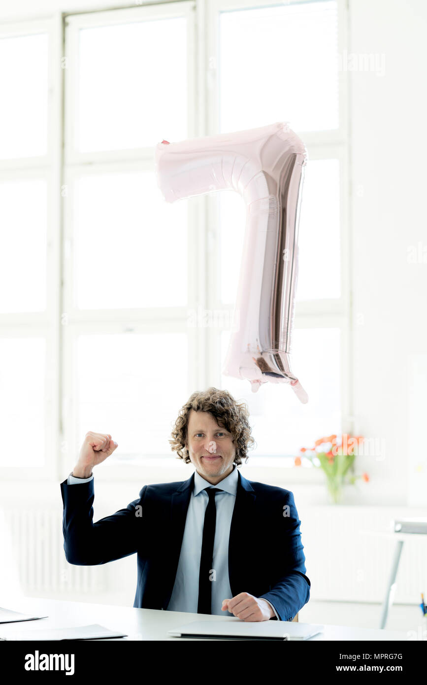 Number balloon 1 hi-res stock photography and images - Alamy