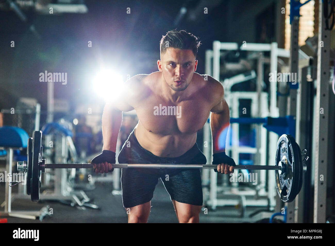 Lifting man hi-res stock photography and images - Alamy