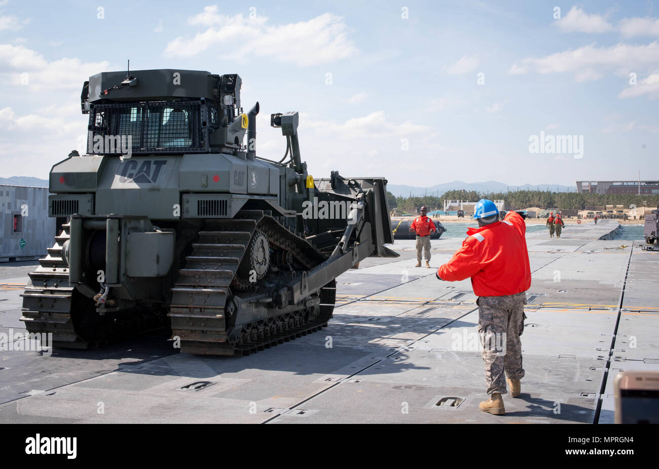 POHANG, Republic of Korea (April 10, 2017) – Equipment Operator ...