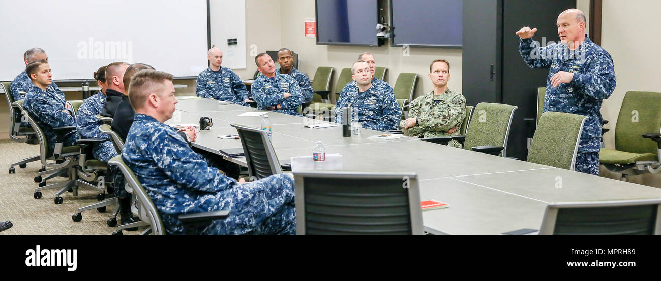 AURORA, Colo. (Mar. 13, 2017) Vice Adm. Mike Gilday, commander, U.S ...