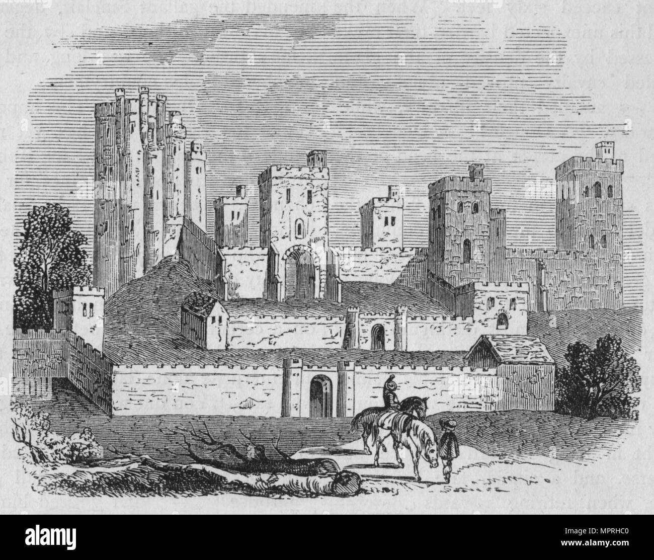 Pontefract castle hi-res stock photography and images - Alamy